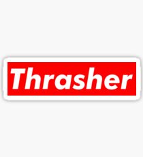 Thrasher Logo Stickers | Redbubble