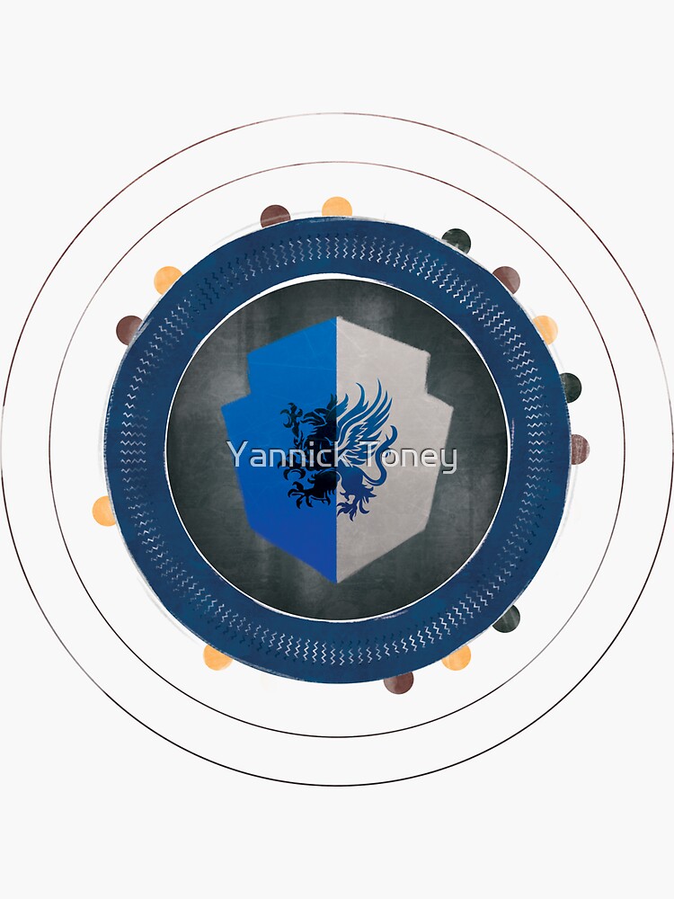 "Grey Warden Mural - Dragon Age Art" Sticker by YTBooks | Redbubble