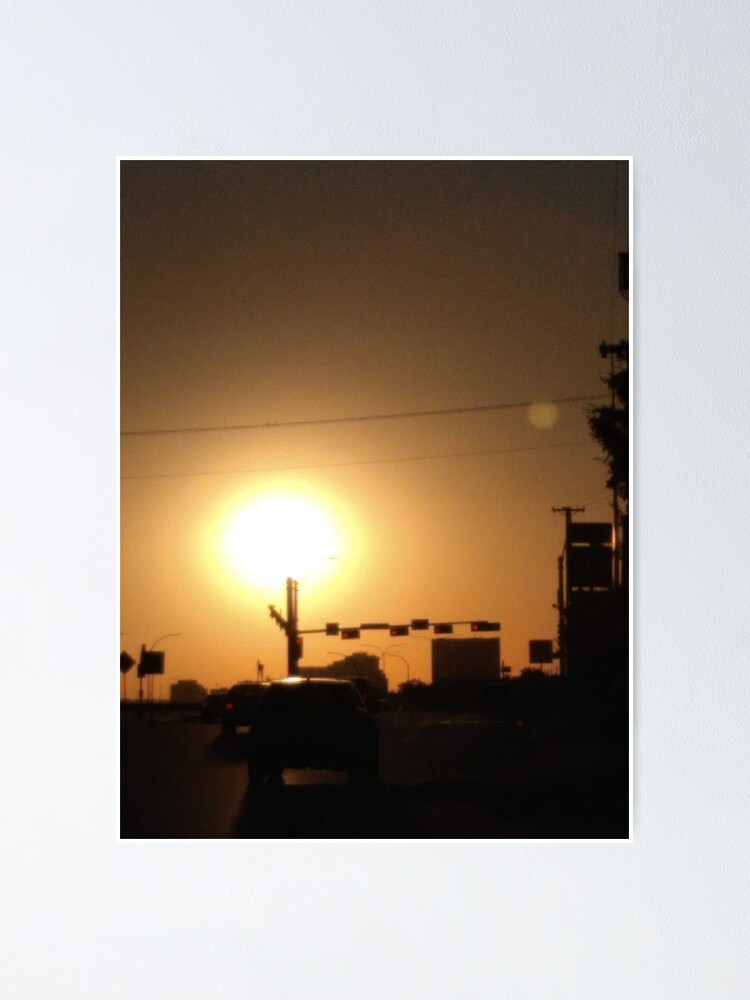 "Sunset Drive" Poster for Sale by TriForceDesign | Redbubble