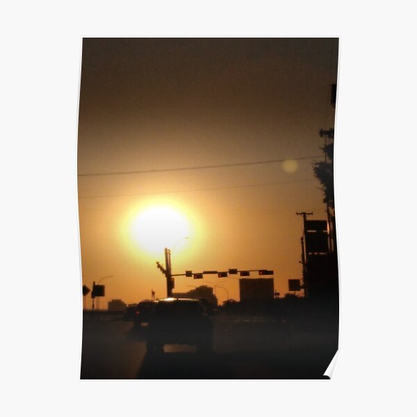 "Sunset Drive" Poster for Sale by TriForceDesign | Redbubble