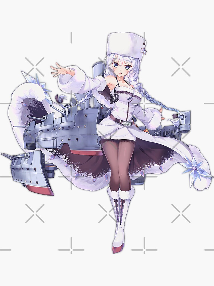 "Cute girls Azure lane" Sticker by Rose-Ruland | Redbubble