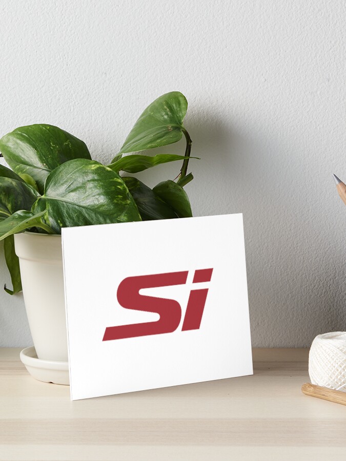 "SI CIVIC LOGO" Art Board Print by Racingdecals | Redbubble