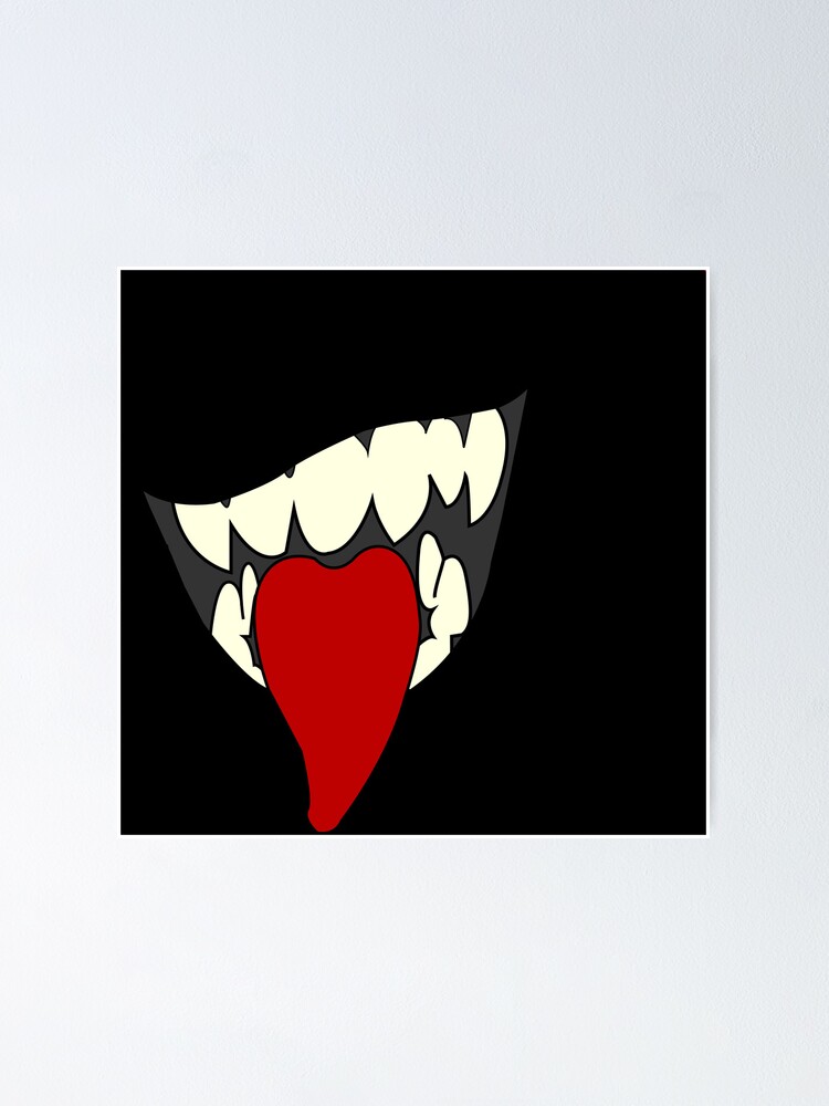 "devil smile" Poster for Sale by ticBLACK | Redbubble