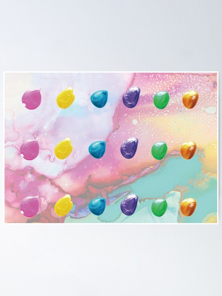 "Spotted paint" Poster for Sale by Esther-Kim | Redbubble