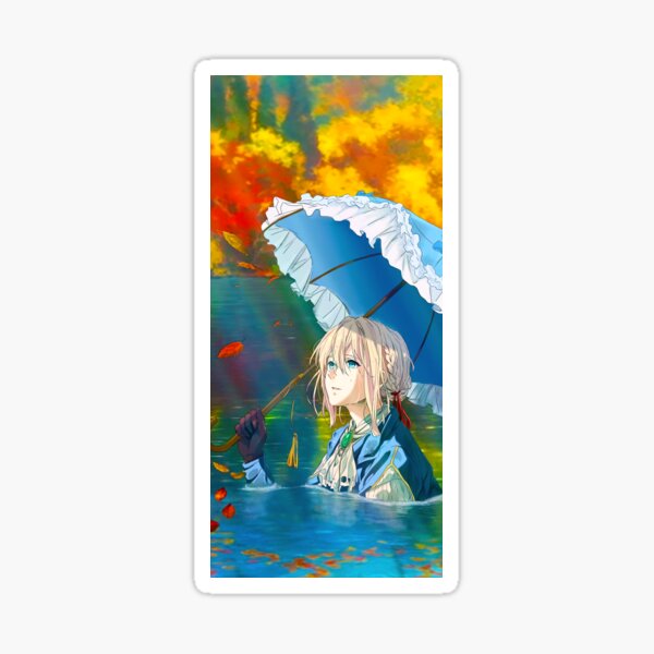 "Violet Evergarden" Sticker by Pabbles1211 | Redbubble