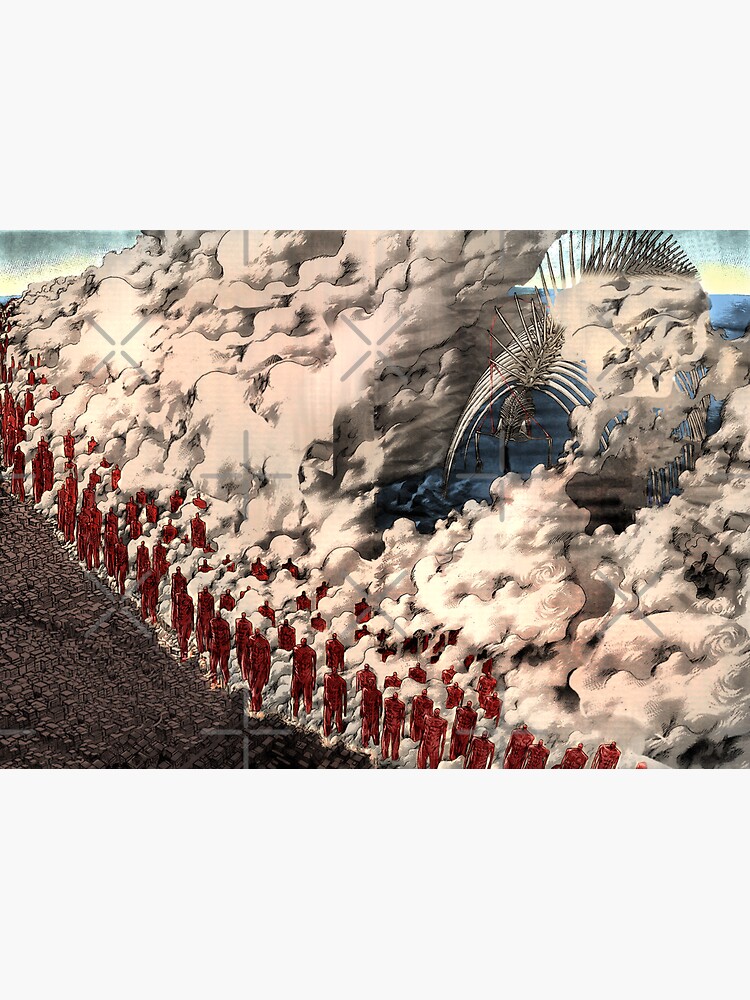 "The rumbling " Sticker by Chaiser | Redbubble