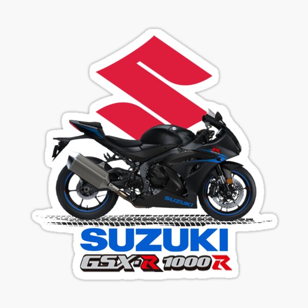 "Custom Graphic Designer Apparel of GSX-R1000R" Sticker by Ramkumar9962 ...