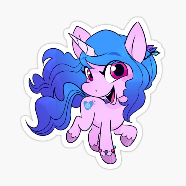 "Izzy!" Sticker for Sale by Kartase | Redbubble