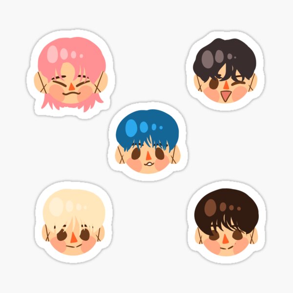 "TOMORROW X TOGETHER Blue Hour Sticker" Sticker for Sale by strawbunnn ...