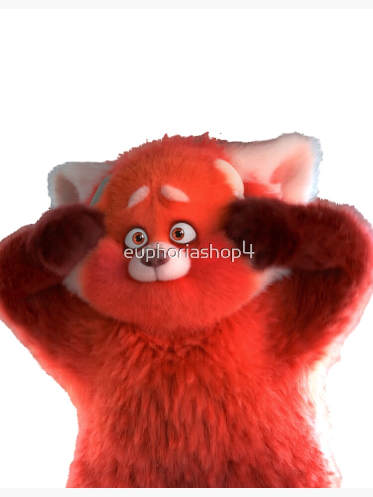 "Turning Red Panda" Sticker for Sale by euphoriashop4 | Redbubble