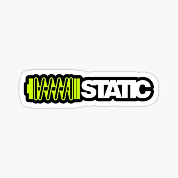 "STATIC STANCE" Sticker for Sale by Racingdecals | Redbubble