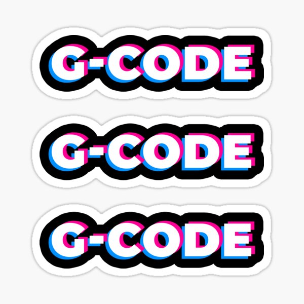 G Code Programming Language Funny Programmer Sticker By Lagginmatrix Redbubble 1587