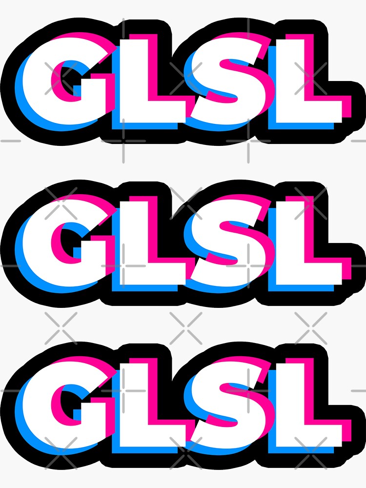 "GLSL Programming Language - Funny Programmer" Sticker for Sale by LagginMatrix | Redbubble