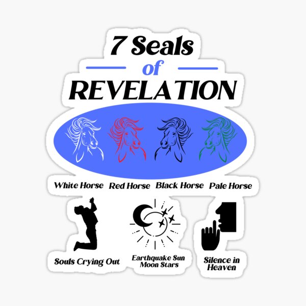 "7 Seals of Revelation" Sticker for Sale by Sheepherder120 | Redbubble