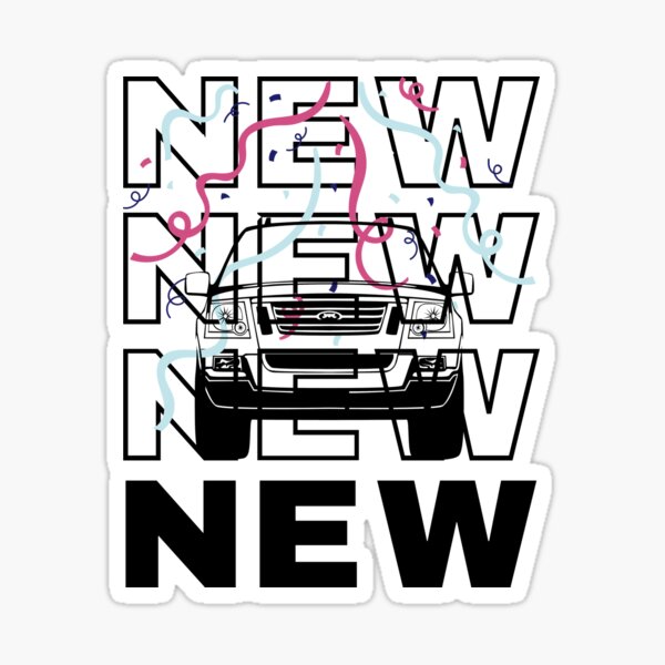 "Car Quote-My New Car" Sticker for Sale by Maximilian7 | Redbubble