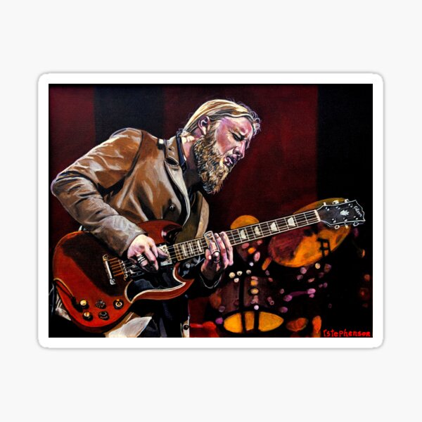 "Derek Trucks" Sticker by RayStephenson | Redbubble