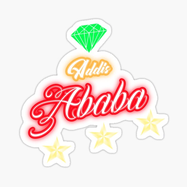 "Addis Ababa" Sticker for Sale by Abelfashion | Redbubble