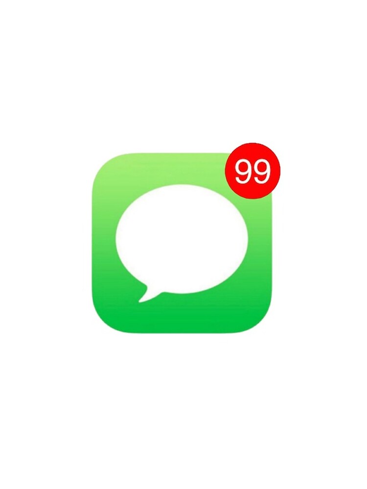 "iMessage Notifications iPhone" iPhone Case for Sale by calebbarber ...