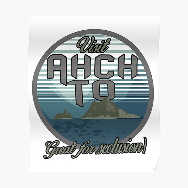 "Visit Ahch-To!" Poster by KDCottle | Redbubble