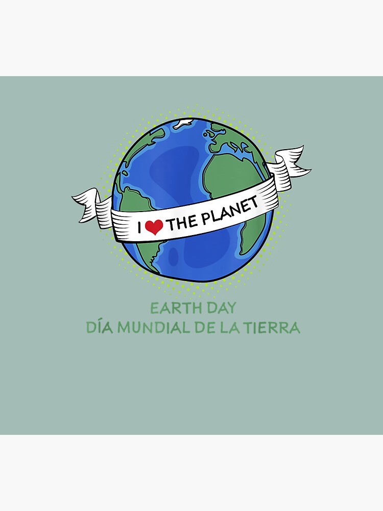 "Spanish English Earth Day Dia de la Tierra Camiseta" Photographic ...