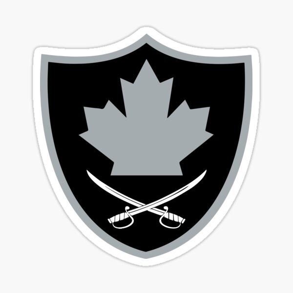 "Raider Nation Canada" Sticker for Sale by captaincanada00 | Redbubble