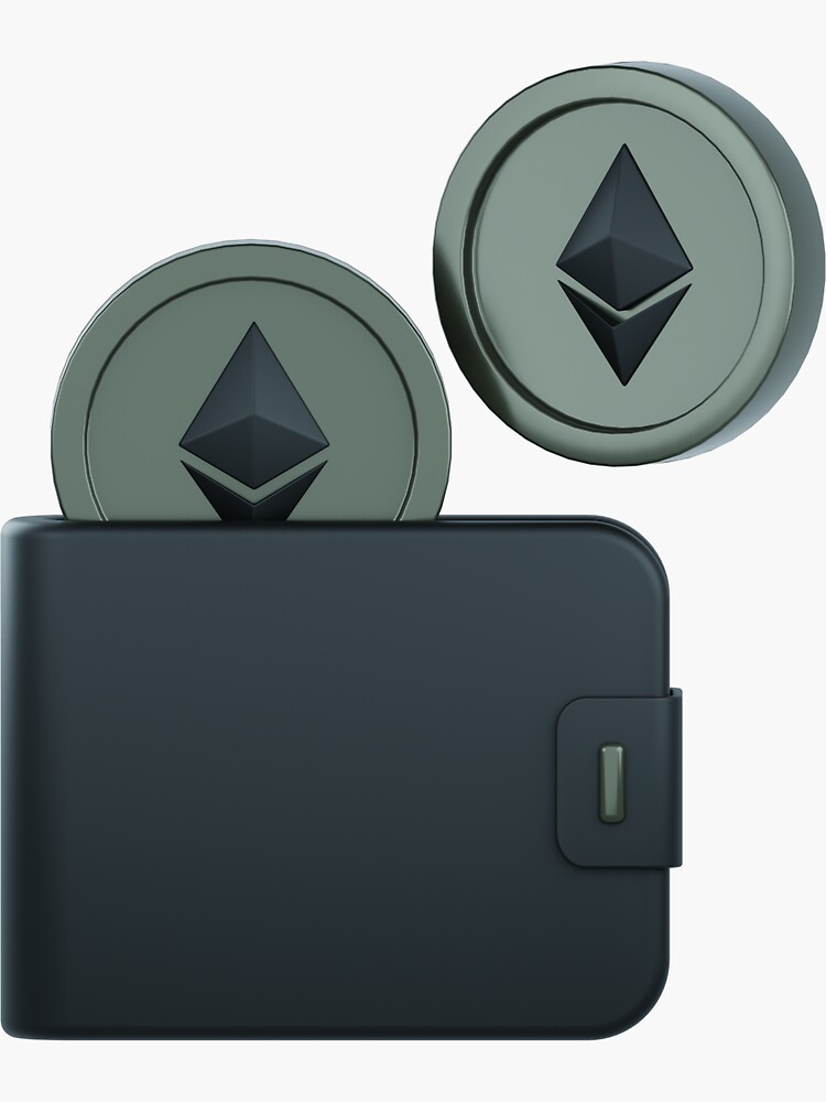 "eth wallet" Sticker by The-Metaverse | Redbubble