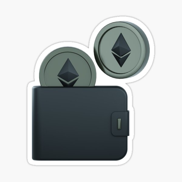 "eth wallet" Sticker by The-Metaverse | Redbubble