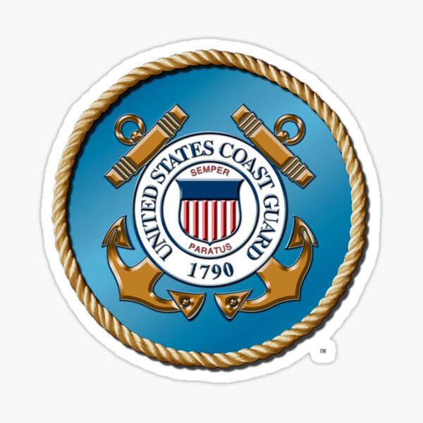 "U.S. Coast Guard" Sticker for Sale by robophoto | Redbubble