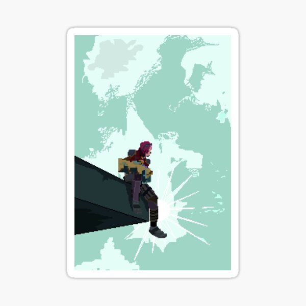 "Thinking Pixel Art" Sticker by KwivaDesings | Redbubble