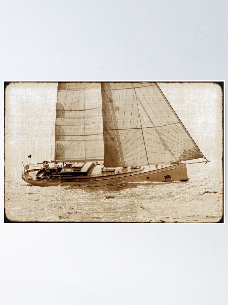 "old English ketch" Poster for Sale by laikaincosmos | Redbubble