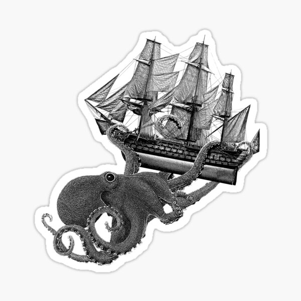 Kraken Stickers | Redbubble