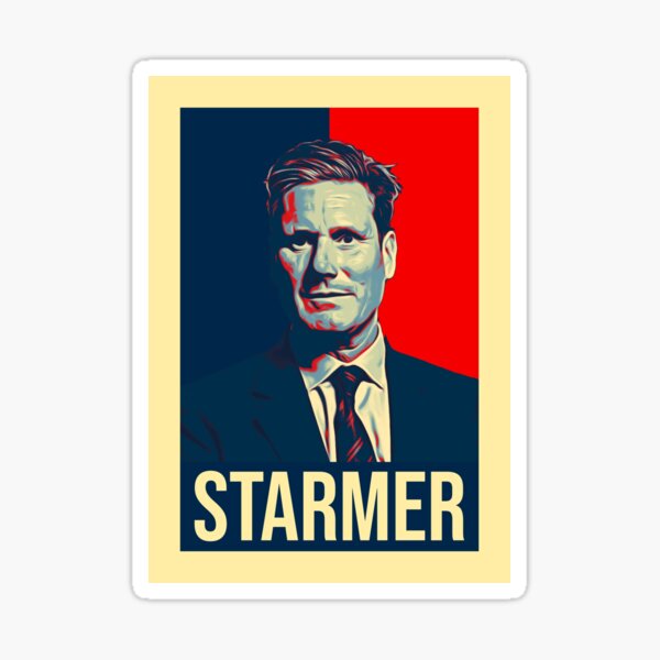 "Kier Starmer British Politics Labour Party" Sticker for Sale by ...