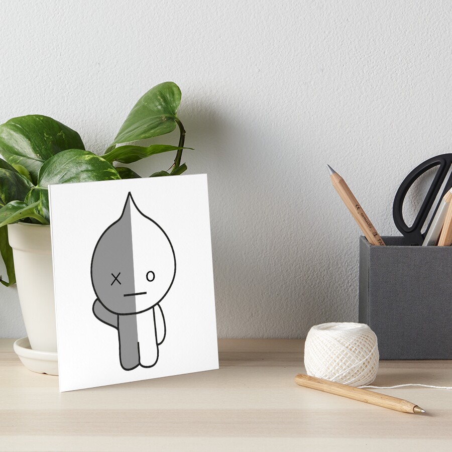 "BT21 VAN (robot) BT21" Art Board Print by rannastore | Redbubble