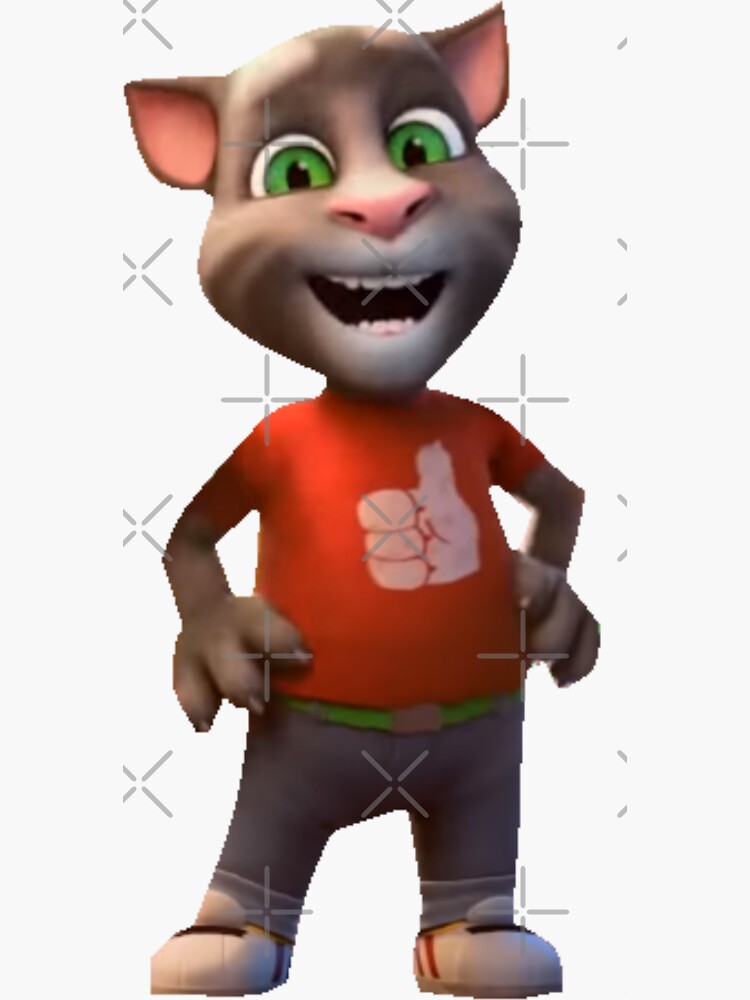 "Talking Tom Heroes" Sticker by vara-store | Redbubble