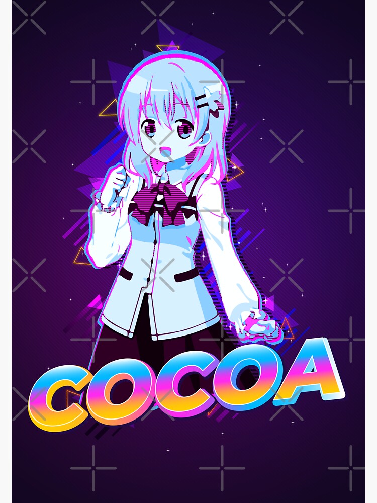 "Cocoa | Is The Order A Rabbit?" Sticker by PurpleStudio6 | Redbubble