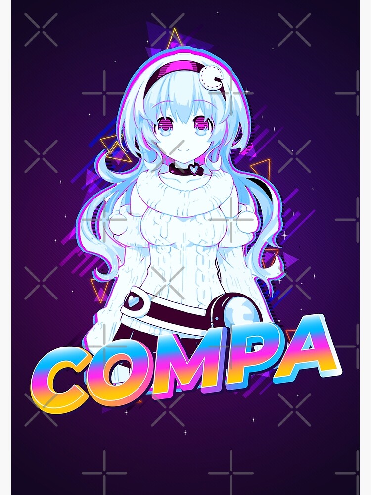 "Compa | Hyperdimension Neptunia" Poster for Sale by PurpleStudio6 ...