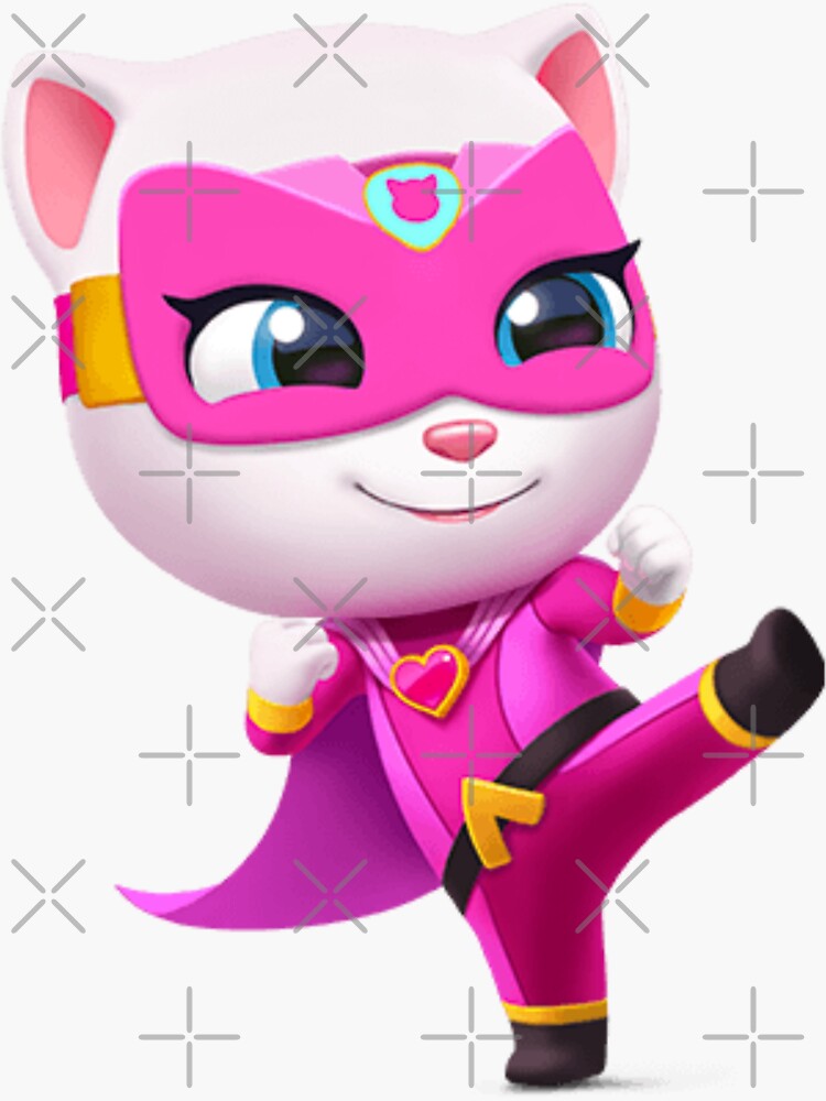 "Talking Tom Heroes" Sticker by vara-store | Redbubble