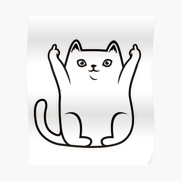 "F**k Middle Finger Troll Meme Face" Poster by jamal2000agadir | Redbubble