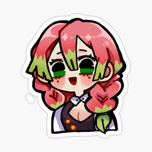 Pegatina «Lindo Mitsuri Kanroji || Kimetsu No Yaiba» de SunwuYotasuke ...