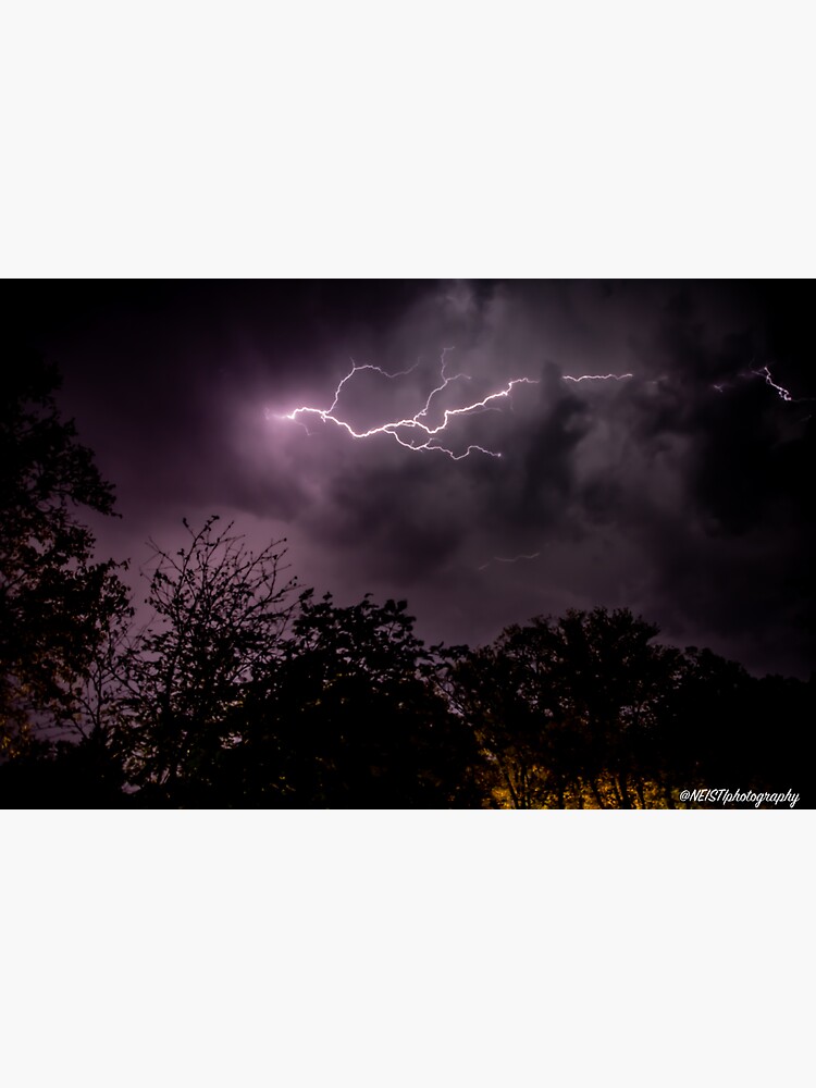 "LIGHTNING STRIKES " Sticker by NEISTI | Redbubble