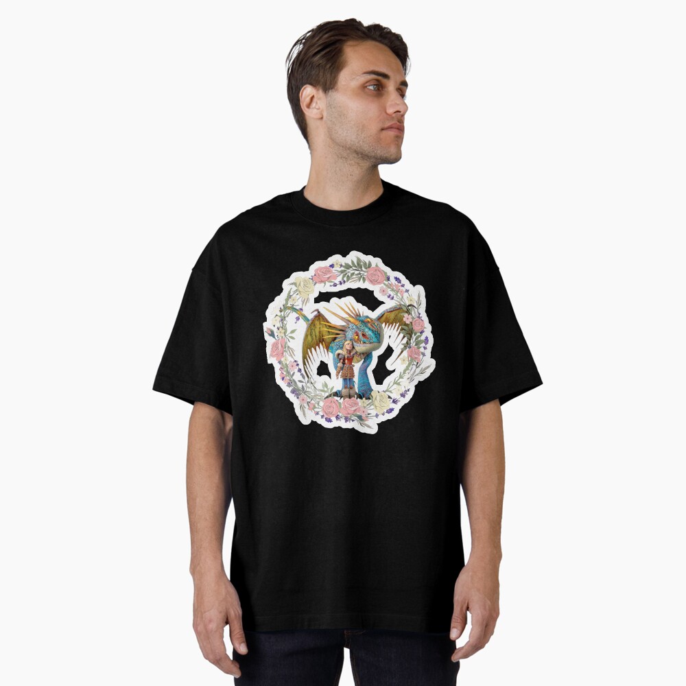 "Astrid & Stormfly Flowers " Sticker for Sale by StorybookSwan | Redbubble