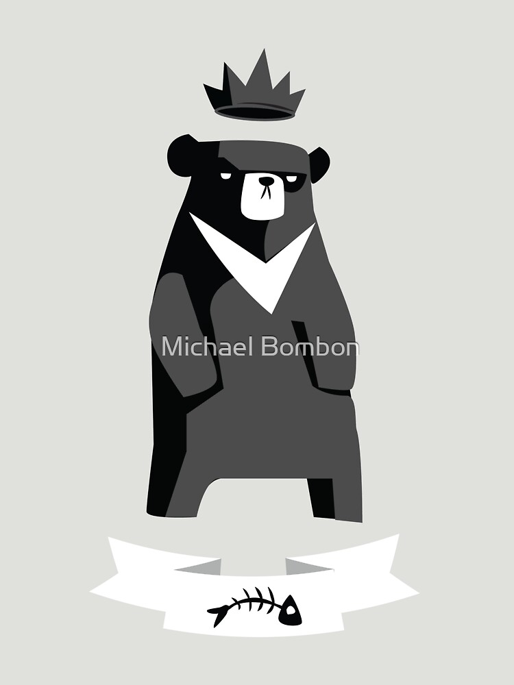 "Moon Bear" T-shirt for Sale by mikebombon | Redbubble | bear t-shirts ...