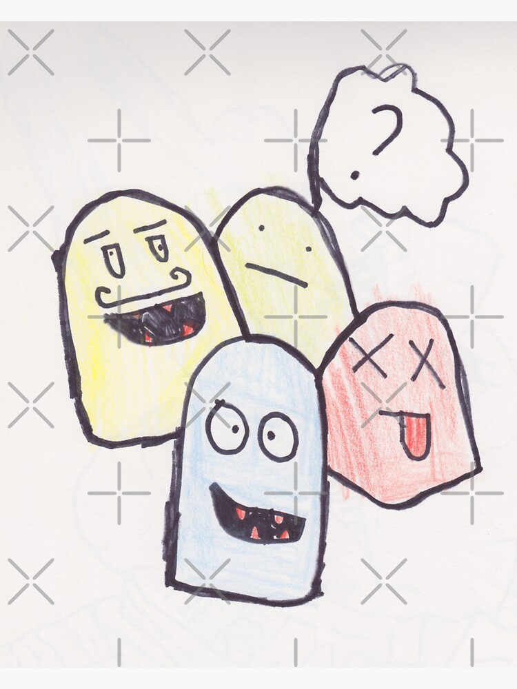 "Funny Gumdrops" Sticker by JaggergUS | Redbubble