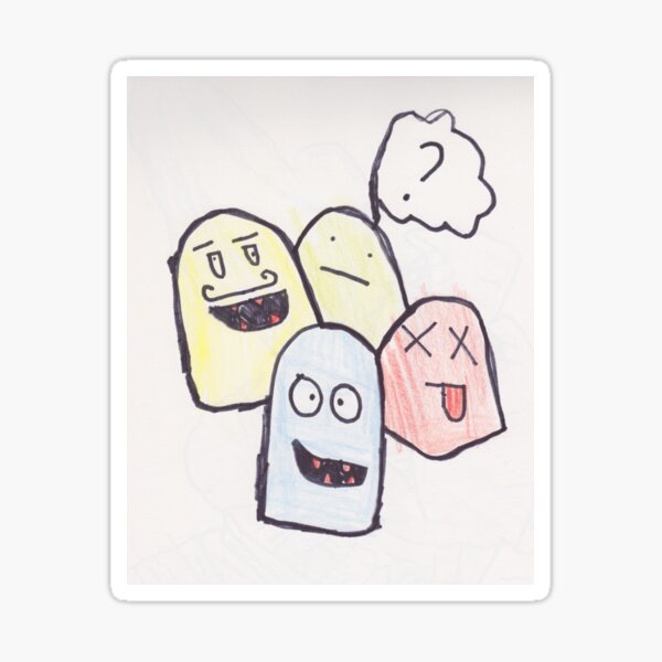 "Funny Gumdrops" Sticker by JaggergUS | Redbubble