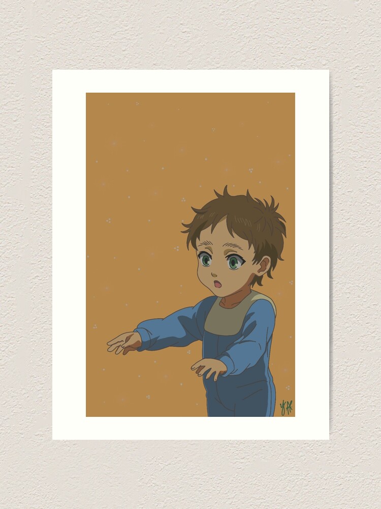 "Baby Eren Jaeger | Attack on Titan | SNK" Art Print by yazzaaminee ...