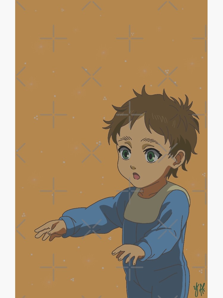"Baby Eren Jaeger | Attack on Titan | SNK" Art Print by yazzaaminee ...