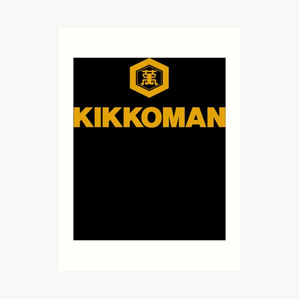 "Kikkoman Logo" Art Print for Sale by maifitness | Redbubble