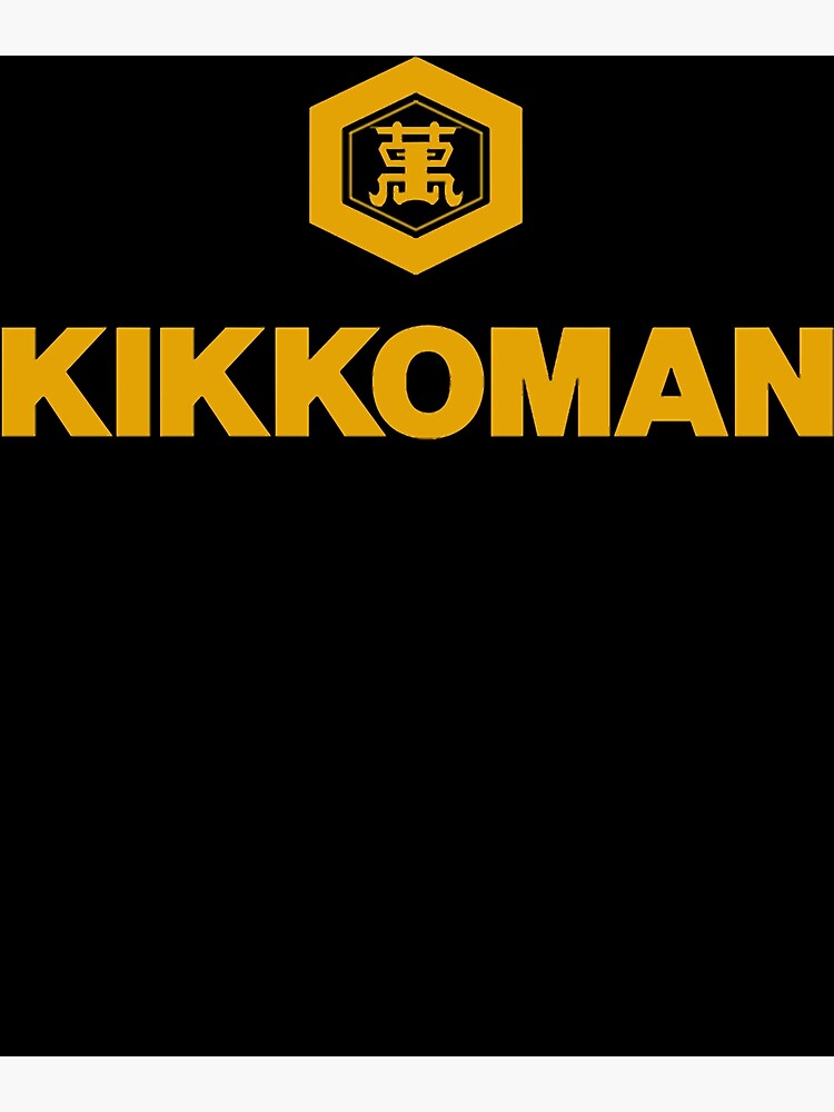 "Kikkoman Logo" Art Print for Sale by maifitness | Redbubble