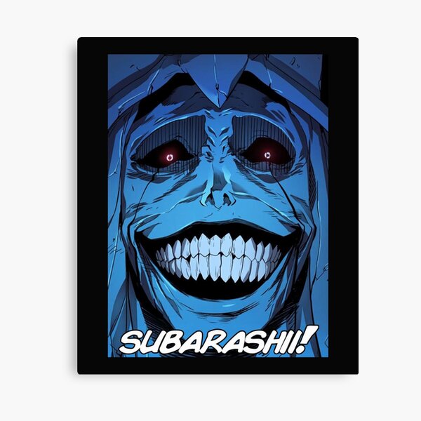 "Solo Leveling Subarashii Meme" Canvas Print by HungNguyenWE | Redbubble