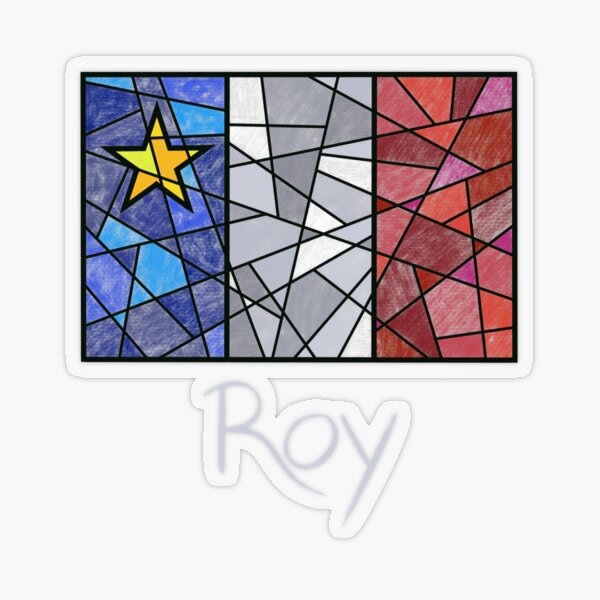 "Acadian Flag pastel mosaic Roy - Drapeau acadien mosaïque pastel ...